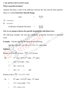Measures of Dispersion – I – Research methodology and statistics for ...