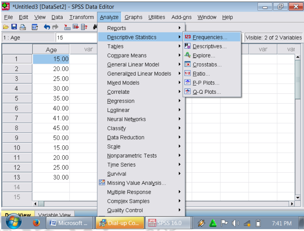 Application of Software in Statistical Analysis II – SPSS – Research ...