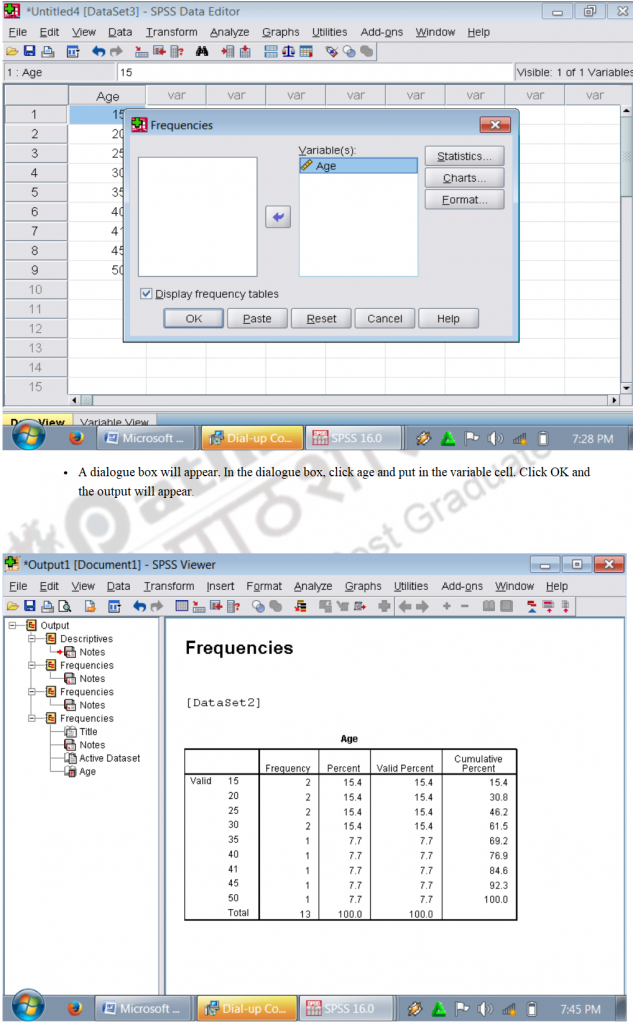 Application of Software in Statistical Analysis II – SPSS – Research methodology and statistics ...