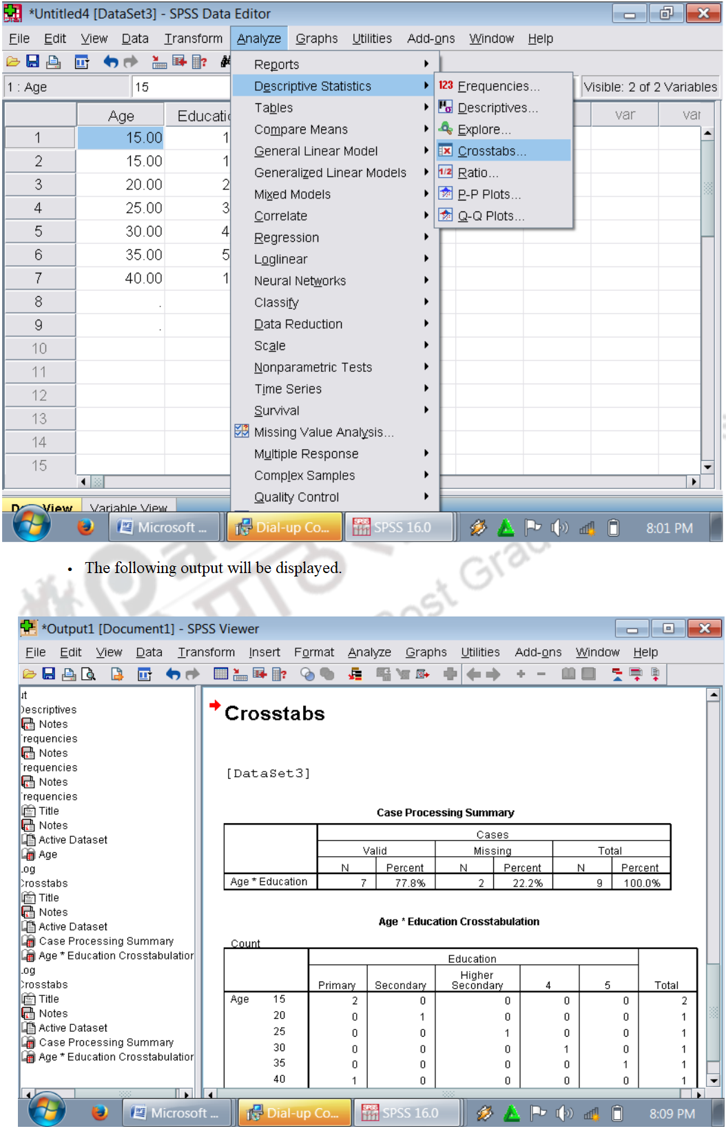 Application of Software in Statistical Analysis II – SPSS – Research ...