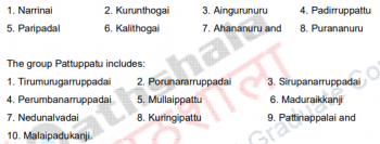 The sangam age – Outlines of Indian history