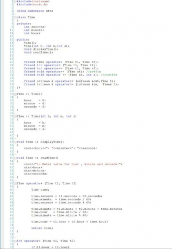 Operator Overloading with friend functions – Object Oriented Concepts ...