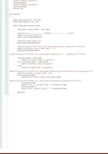 Operator Overloading with friend functions – Object Oriented Concepts and Programming Using C++