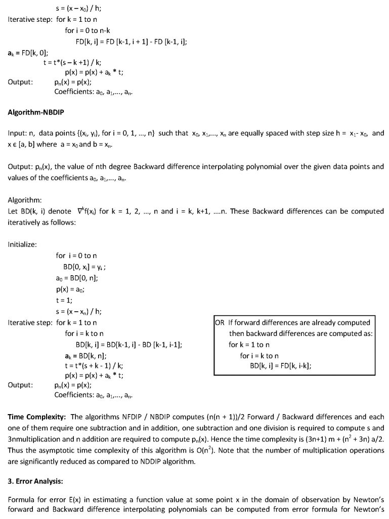 Interpolation with equally spaced nodes – 2 – Numerical Methods