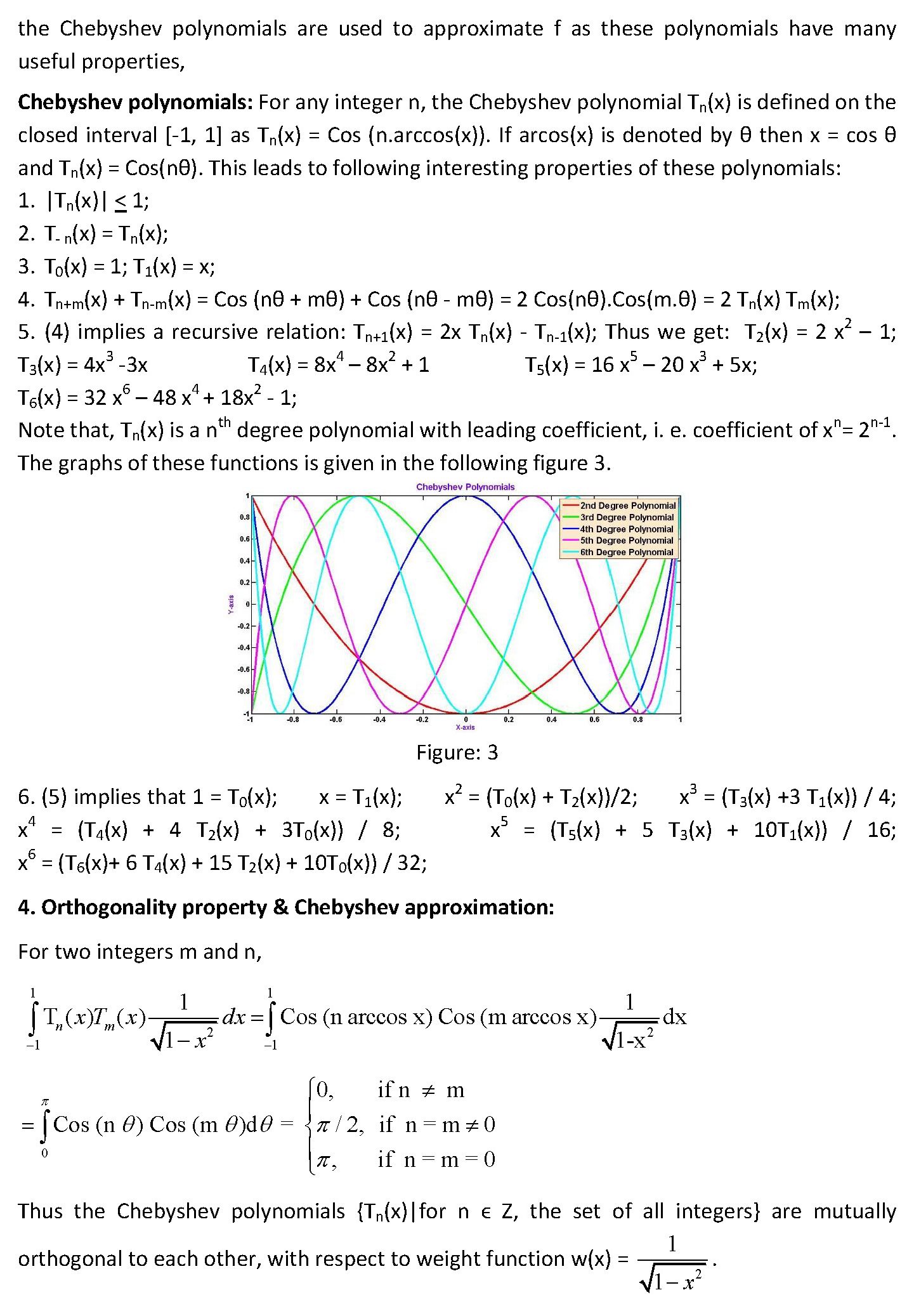 Function Approximation – Numerical Methods