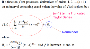 Sources and Types of Errors – Numerical Methods