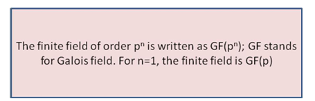 Groups, Rings and Fields – Information Security