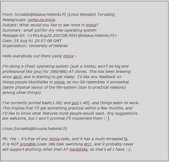 Overview of GNU/Linux – Open Source Software