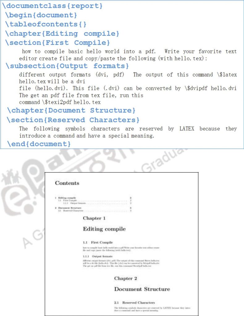 LaTeX – Document Preparation System – II – Open Source Software