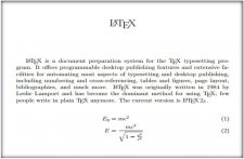 LaTeX – Document Preparation System – I – Open Source Software