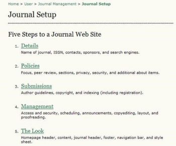 Open Journal Systems – Open Source Software