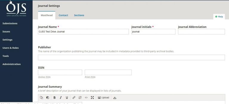Open Journal Systems – Open Source Software