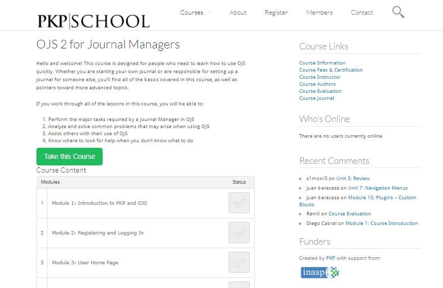 Open Journal Systems – Open Source Software