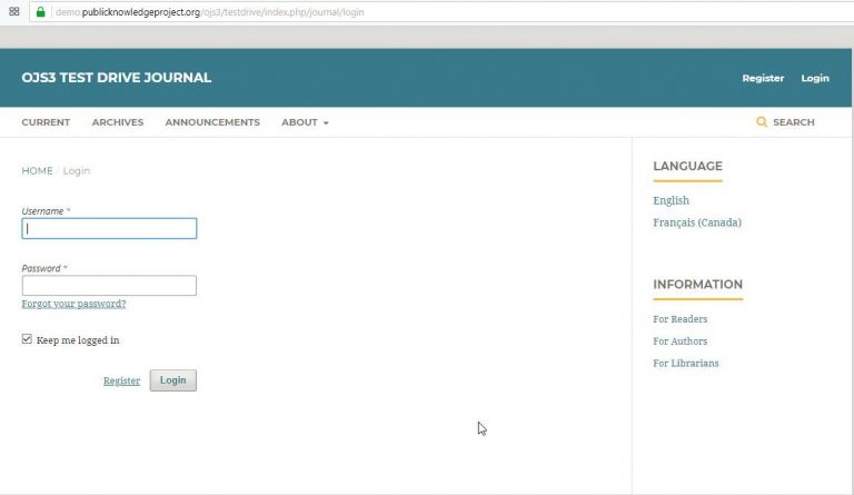 Open Journal Systems – Open Source Software