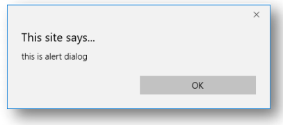 Dialog Boxes in JavaScript – Web Application Development- II