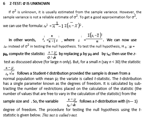 Basics of Testing of Hypothesis – Informetrics & Scientometrics