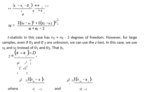 Basics of Testing of Hypothesis – Informetrics & Scientometrics