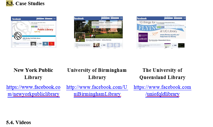 Application of Social Media for Library Services – Knowledge Society