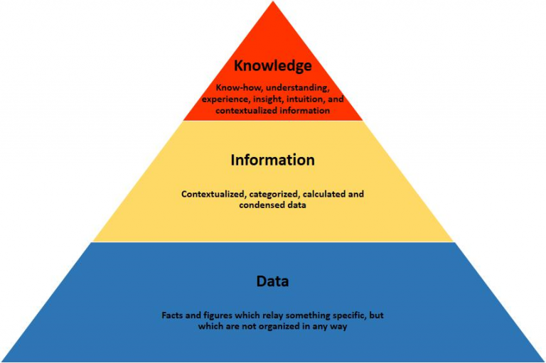 Data, Information, and Knowledge – Knowledge Society