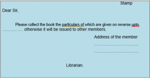 Circulation Management and Control – Special and Research Libraries