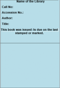 Circulation Management and Control – Special and Research Libraries