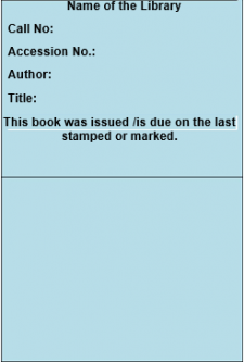 Circulation Management and Control – Special and Research Libraries