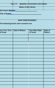 Circulation Management and Control – Special and Research Libraries