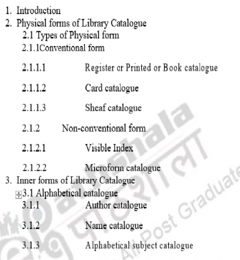 Forms of Catalogue: Physical Forms, OPAC and Inner Form – Knowledge ...