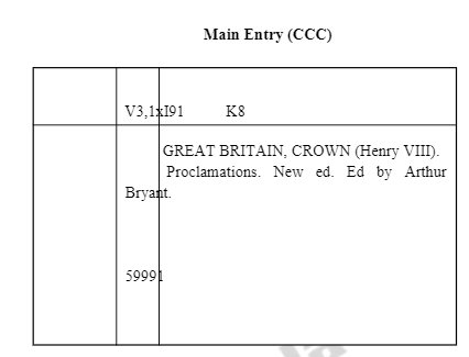CATALOGUING PRACTICE: GOVERNMENT PUBLICATIONS IN CCC AND AACR-2R ...