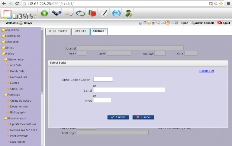 Case Study: LIBSYS – Information Communication Technology for Libraries