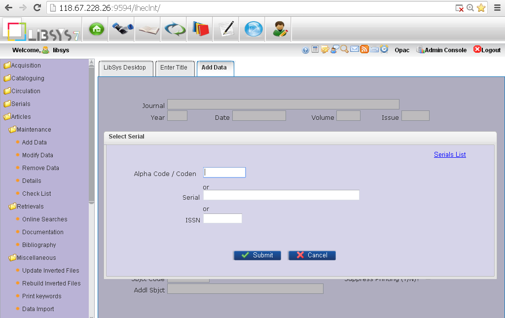 Case Study: LIBSYS – Information Communication Technology for Libraries