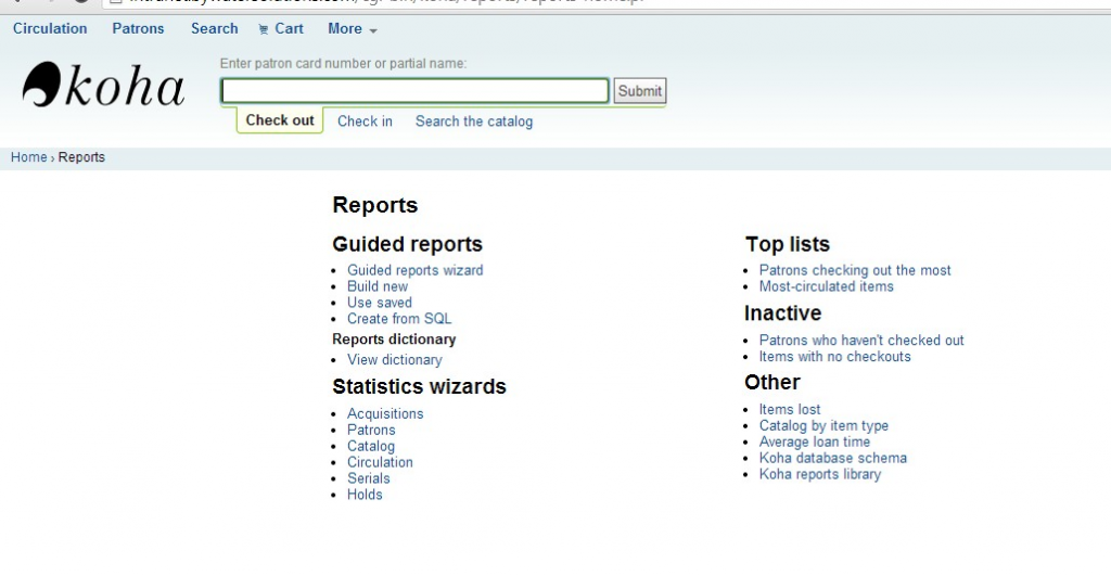 KOHA – Open Source Integrated Library Software – Information ...