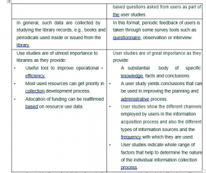 Statistics and reporting – Management of Libraries and Information ...