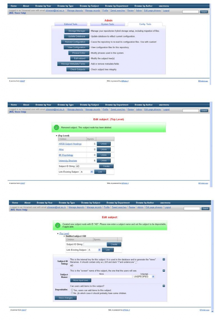 Case Study: Eprints – Digital Libraries