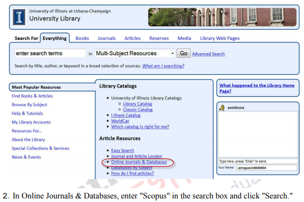 Citation Index and Analysis Databases – Social Science Information Systems