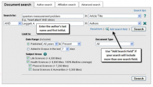 Citation Index and Analysis Databases – Social Science Information Systems