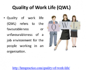Quality of Work Life – Human Resource Management
