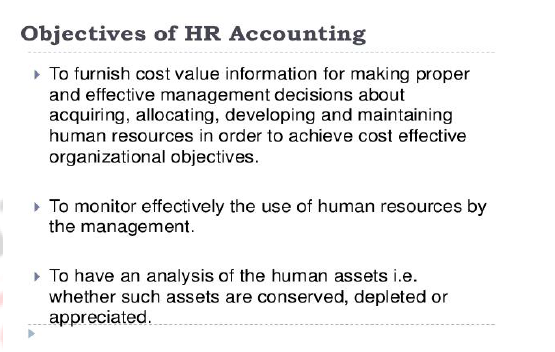 Human Resource Accounting – Human Resource Management