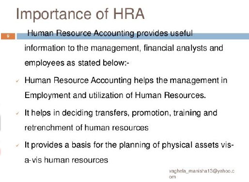 Human Resource Accounting – Human Resource Management