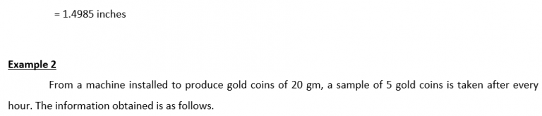 Statistical Process Control Methods: Control Chart for Variables ...