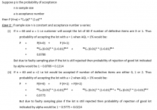 Acceptance Sampling – Operations Management