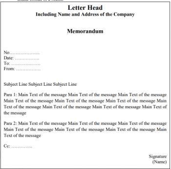 Internal Written Communication – Business Communication
