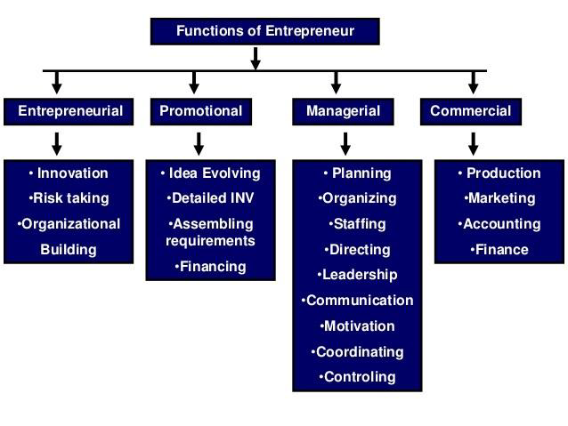 Functions and Need of Entrepreneurs, distinction between Entrepreneur ...