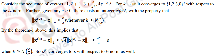 Indirect methods for linear equations – Mathematical tools for materials
