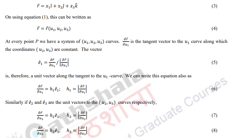 Curvilinear Coordinates Mathematical Tools For Materials
