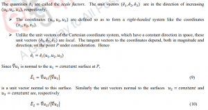 Curvilinear coordinates – Mathematical tools for materials
