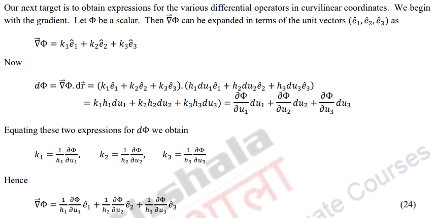 Curvilinear Coordinates Mathematical Tools For Materials