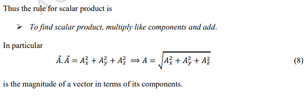 Vector algebra – Mathematical tools for materials
