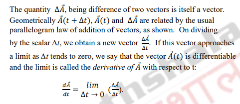 Vector differentiation – Mathematical tools for materials