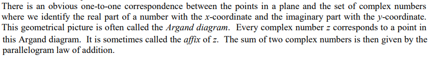 Functions of a complex variable – Mathematical tools for materials